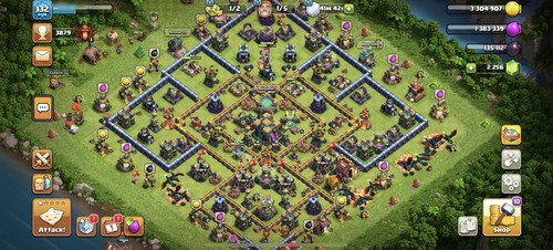 Clash of Clans TH14 Semi Maxed Decent Wall Levels Solid Hero Levels And ...