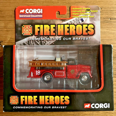 CORGI - FIRE HEROS - 1966 GMC Fire Pumper Chicago F. D. | eBay