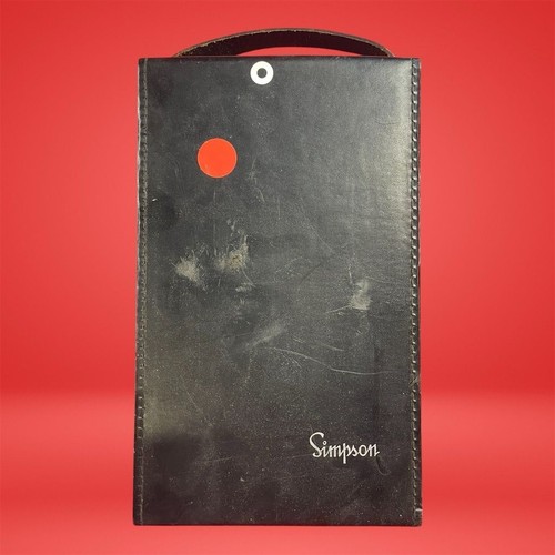 Simpson 260 Series Analog Multimeter VOM w/ Case, Leads & Accessories ...