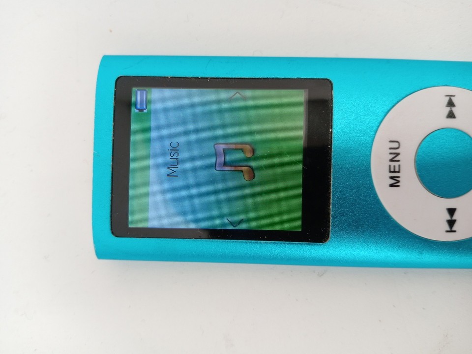 Blue MP3 Player 1.8in Screen USB Rechargeable Music Player Tested | eBay UK