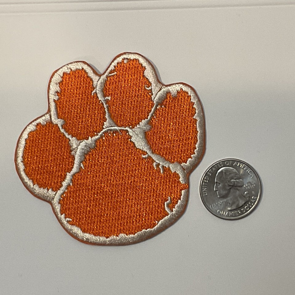 CLEMSON UNIVERSITY TIGERS vintage Embroidered Iron On Patch 3” X 3” | eBay
