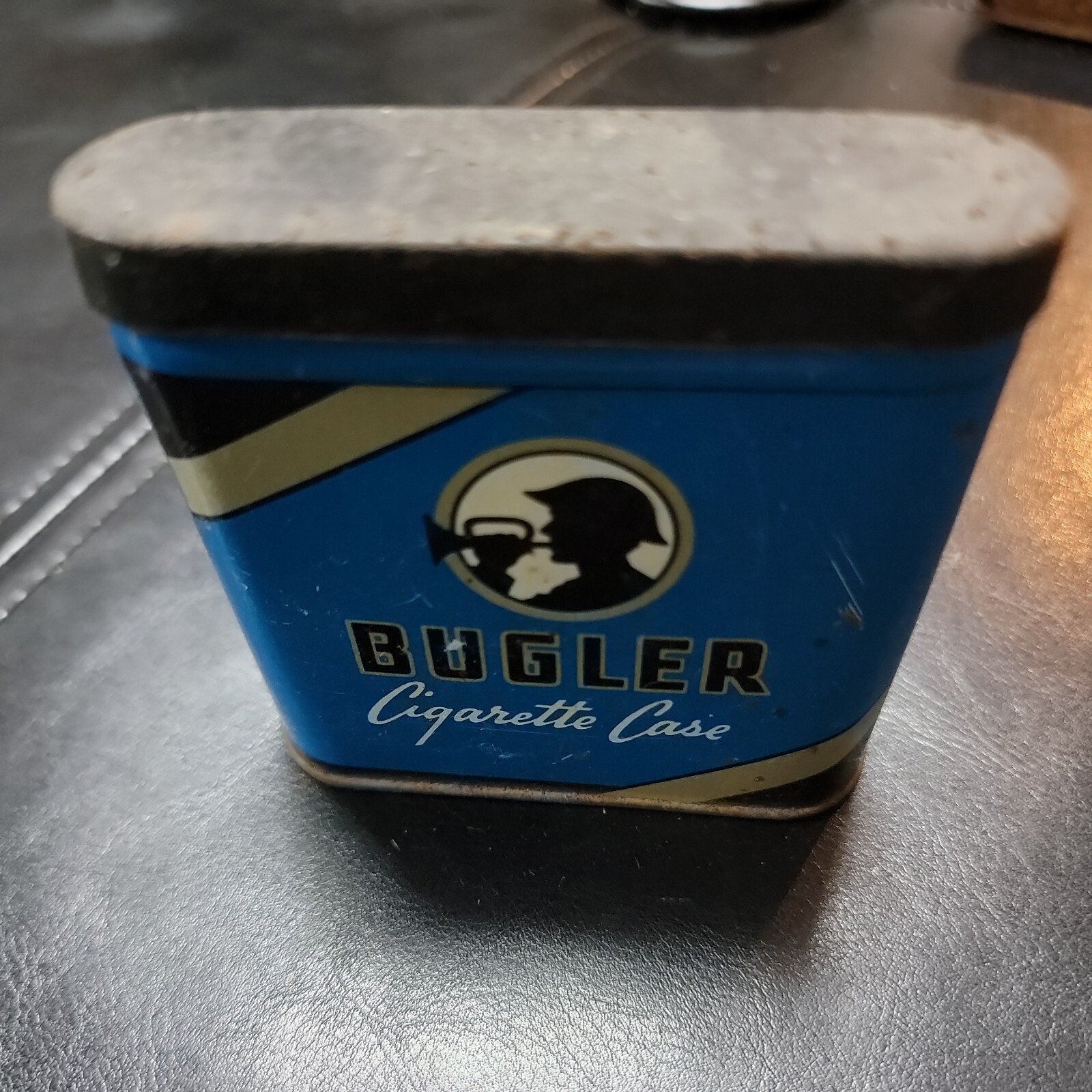 Bugler Vintage Metal Pocket Size Cigarette Case Brown & Williamson ...