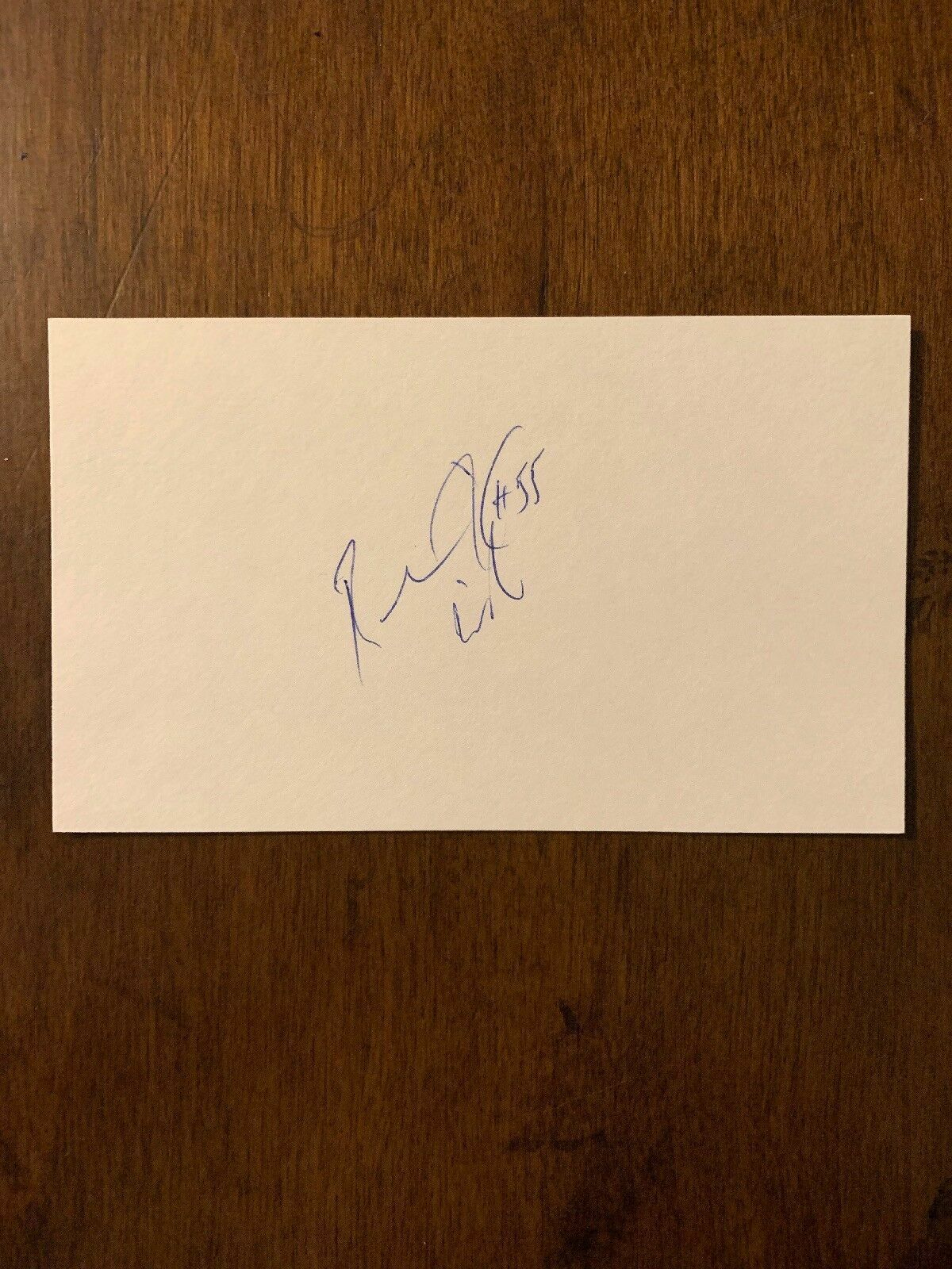 REINARD WILSON - FSU FOOTBALL - AUTHENTIC AUTOGRAPH SIGNED - A8484 | eBay