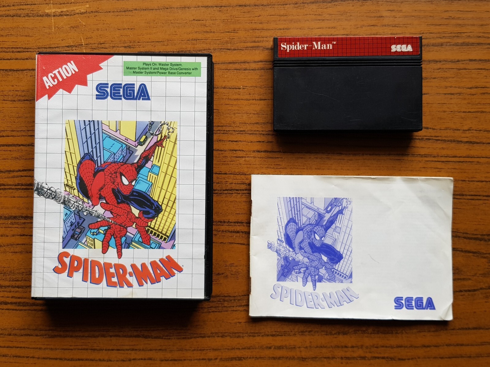 Spider-Man Master System PAL - Prix - Photo - Présentation