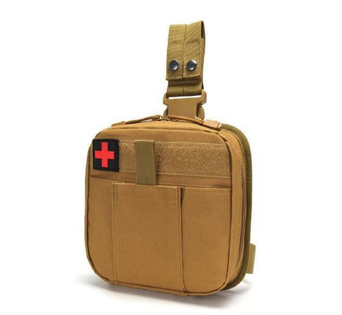 Outdoor Tactical Molle Pouch EDC Multi-purpose Drop Leg Pack Medical ...