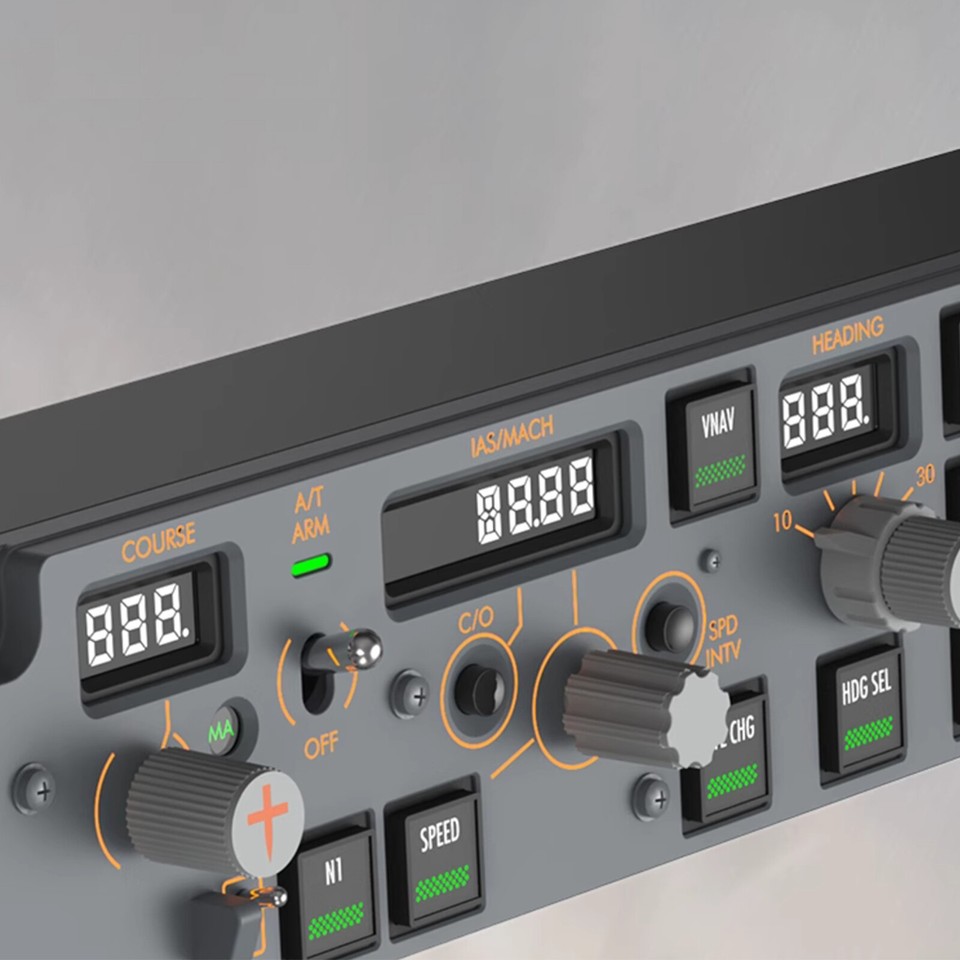 Simplayer MCP Control Panel Flight Simulator Panel for B737 NG/MAX ...