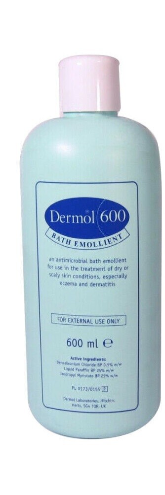 Dermol 600 - Bath Emollient for Eczema and Dermatitis - 600ml | eBay UK