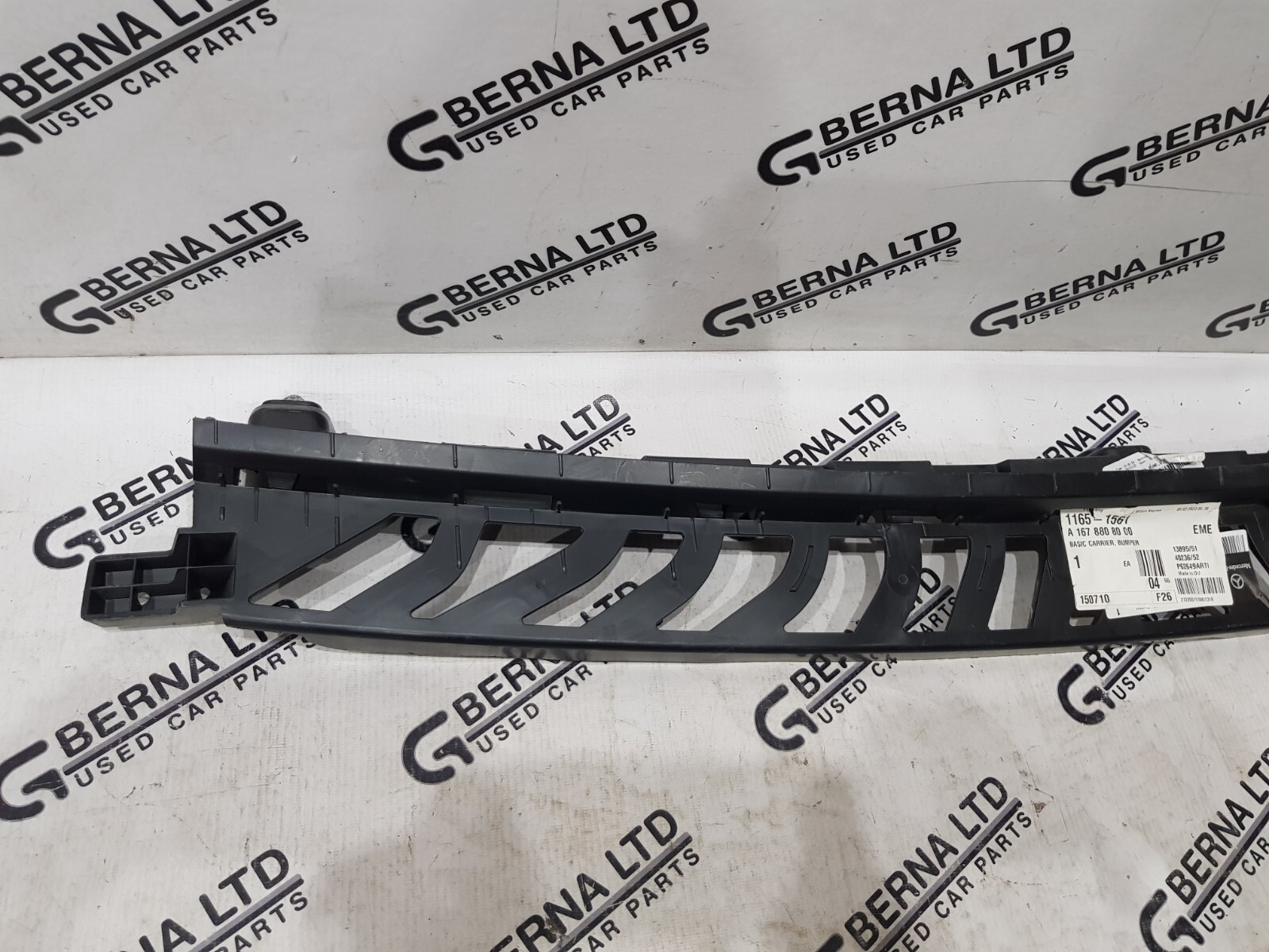 MERCEDES-BENZ GLE W167 Rear Bumper Central Basic Carrier A1678808000 ...