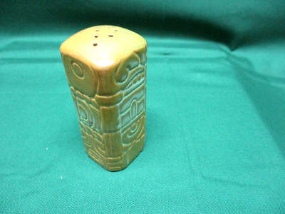 Vintage Frankoma Pottery, Mayan-Aztec Tall Pepper Shaker, Ada Clay ...
