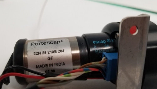 Portescap Escap Motor 22N-28-210E-204 G.F w/ Omnifit 5-port Valve (1-in ...