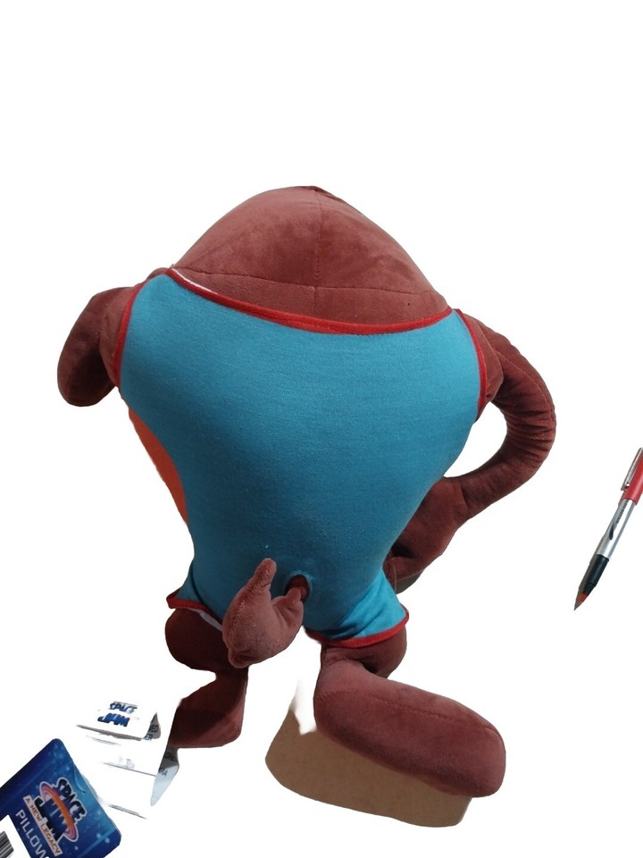 Space Jam Plush Cuddle Pillow Buddy Taz New Approximately 14” | eBay