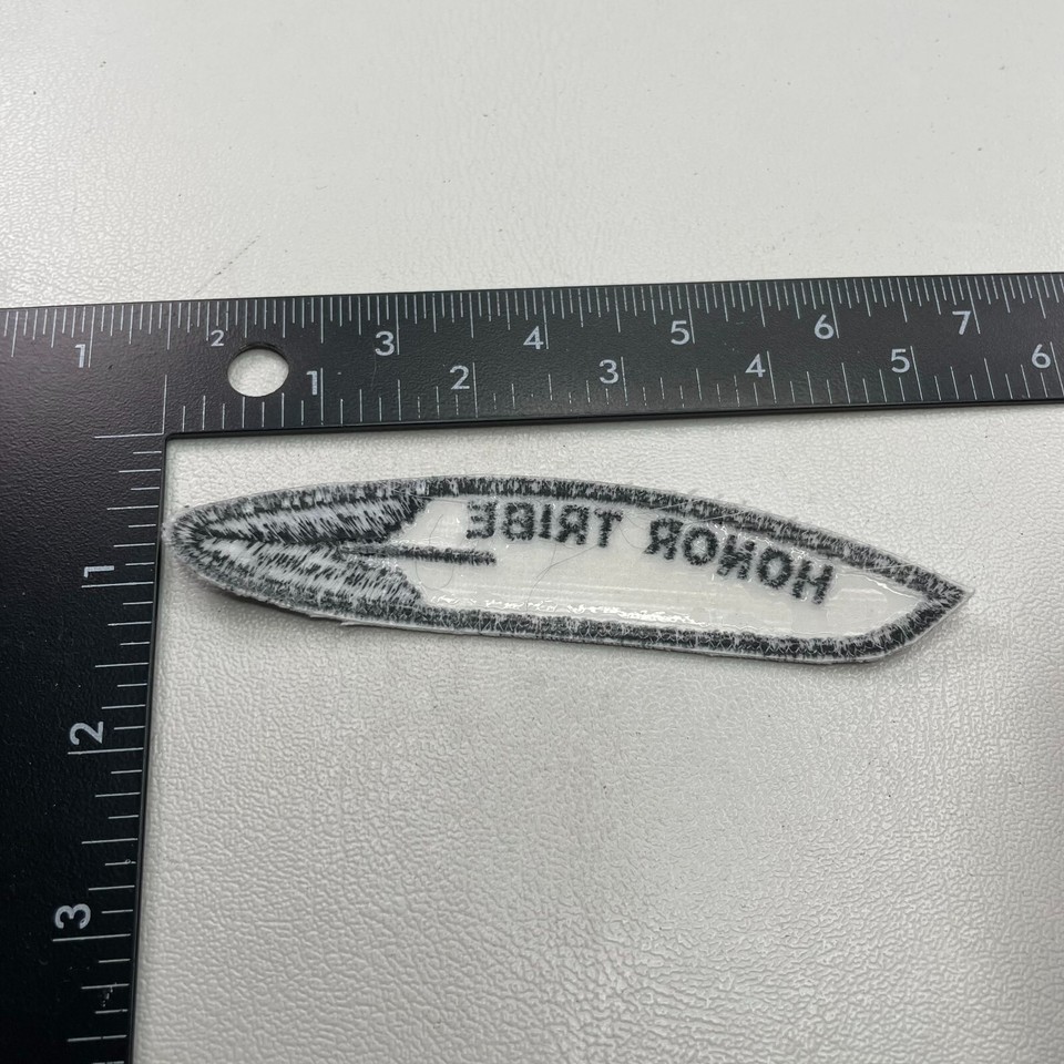 Feather Patch HONOR TRIBE white 39DD | eBay