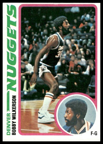 1978-79 Topps #41 Bobby Wilkerson RC Denver Nuggets | eBay