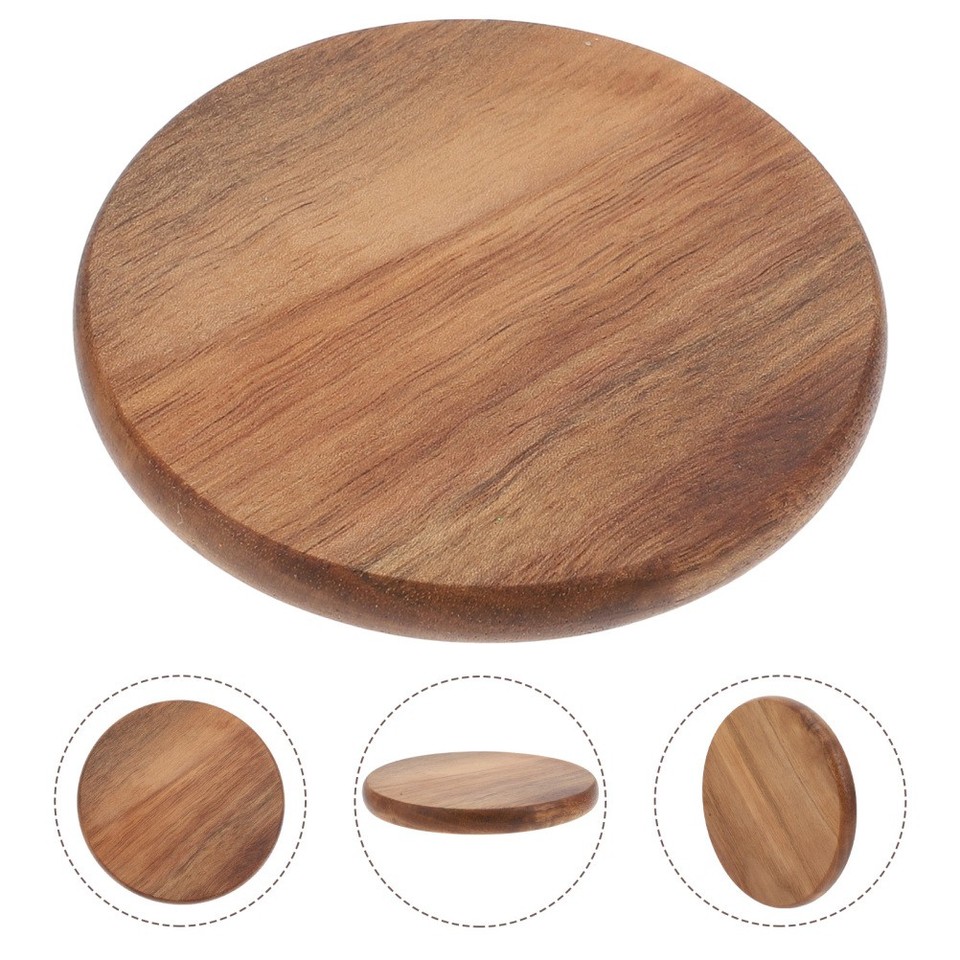 Tea Cup Coaster Decorative Geometric Modeling Cup Mat Wood Mat for Cup ...