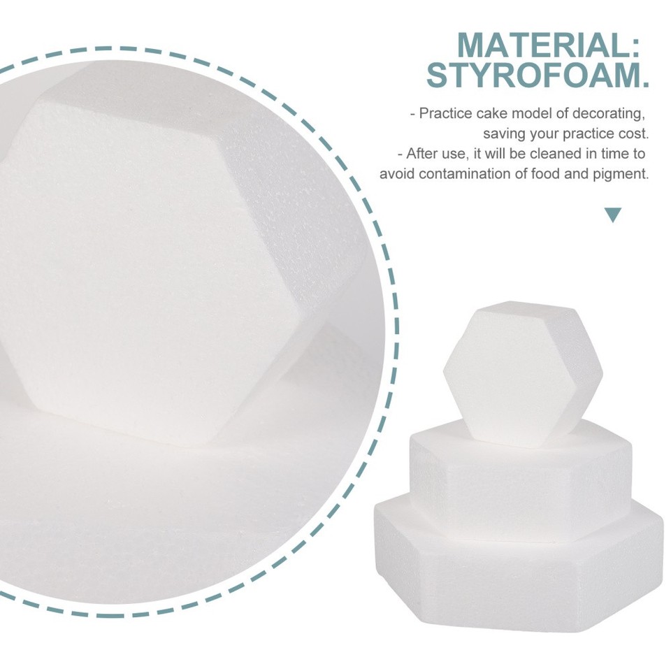 3 Pcs Foam Cake Mold Dummies Man Fake Mould Birthday Party Props | eBay