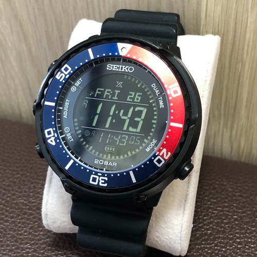 Seiko Prospex Men’s Dive Watch 48mm Quartz Used with Scratches | eBay