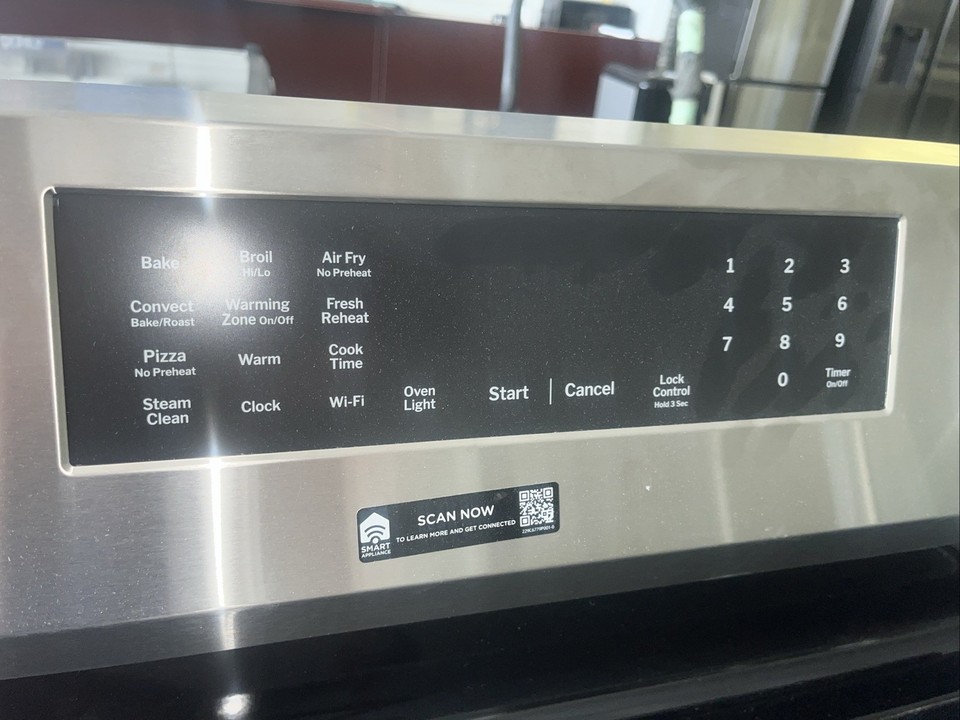 Stove - GE Electric Range / GRF600AV1SS, never used open box | eBay