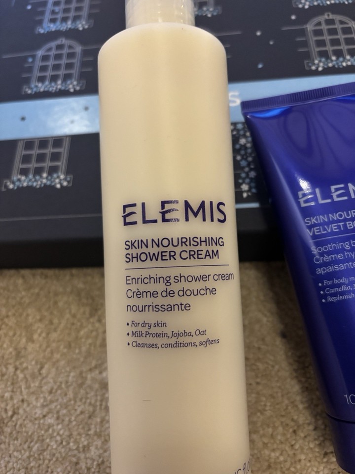 Elemis Boxed Gift Set. 300ML Shower Crème & 100ML Body Butter. Brand ...