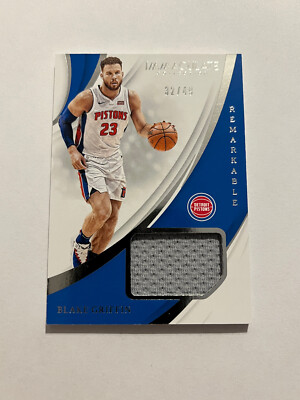 2018-19 Panini Immaculate Remarkable Patch Relic Blake Griffin 32/49 RM ...