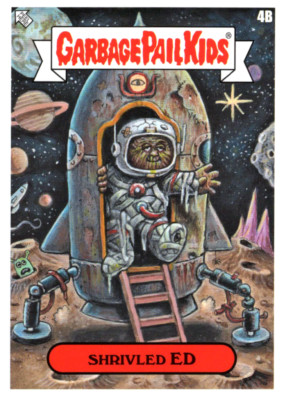 2023 GARBAGE PAIL KIDS GPK INTERGOOLACTIC SPACE FARCE BASE SHRIVLED ED ...