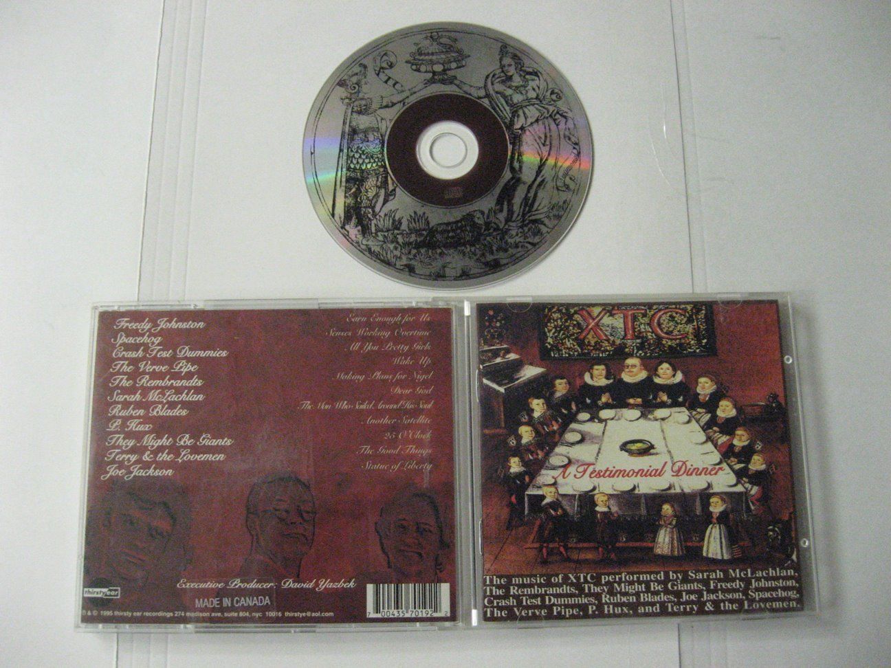 A Testimonial Dinner the songs of XTC - CD Compact Disc | eBay