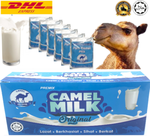 25g x 20 sachets PURE Camel Milk Powder Original High Protein & Calcium ...