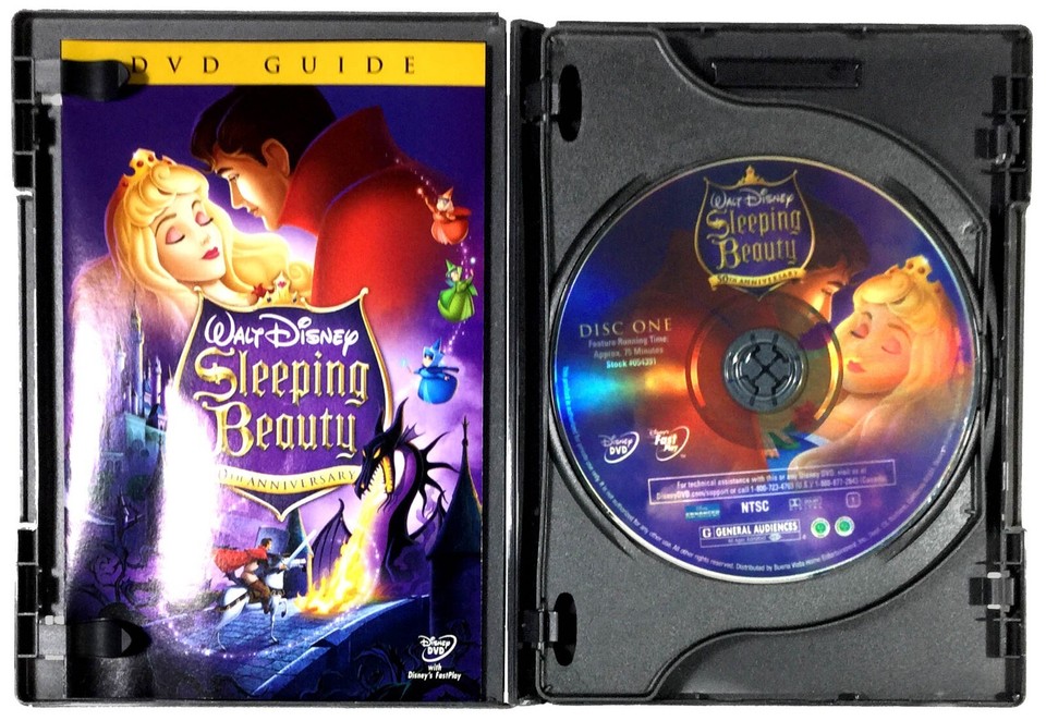 Walt Disney's - Sleeping Beauty (2-Disc DVD, 1959, 50th Anniv ...
