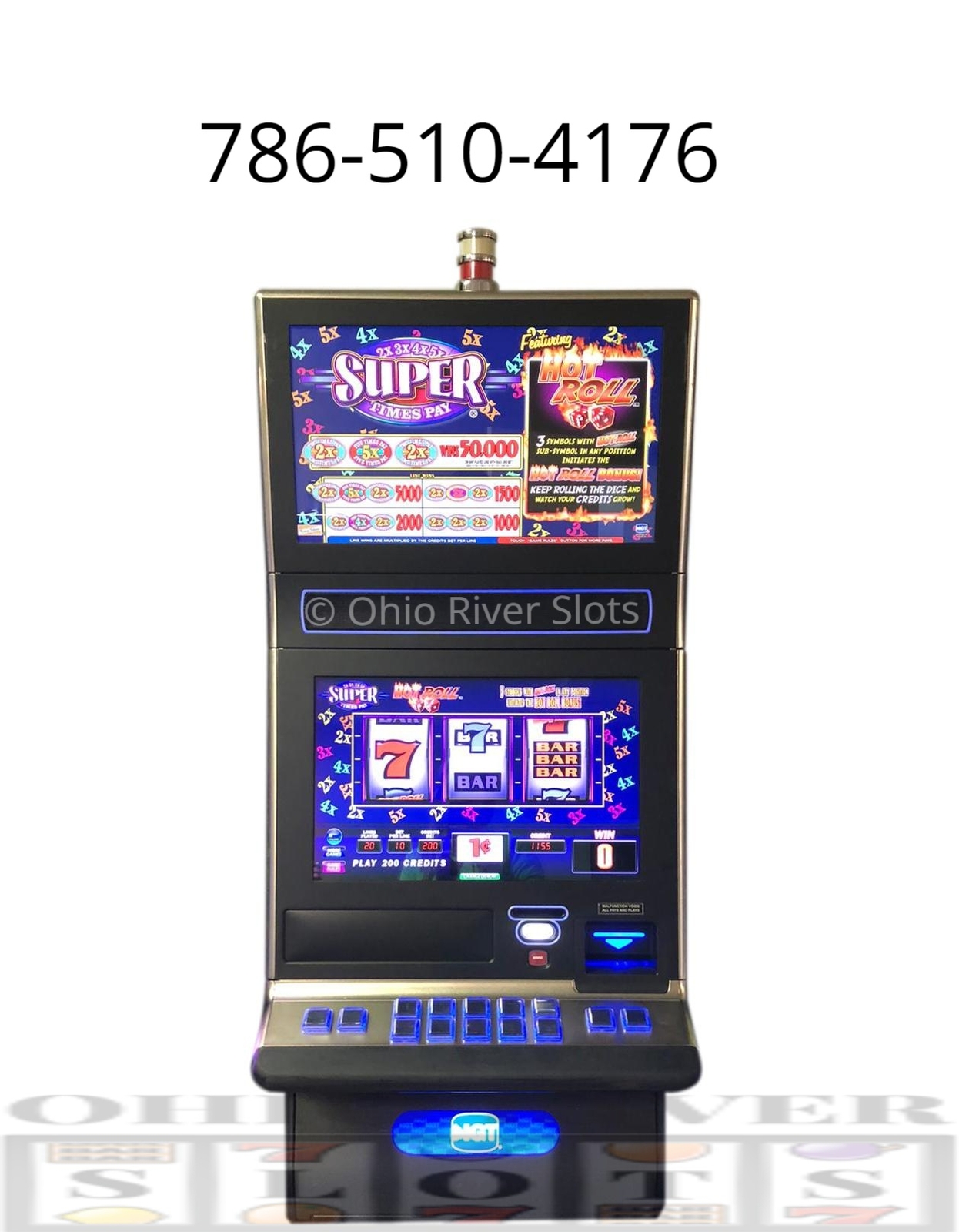 IGT G23 SLOT MACHINE Super 2x3x4x5x Times Pay (Free Play, Handpay ...