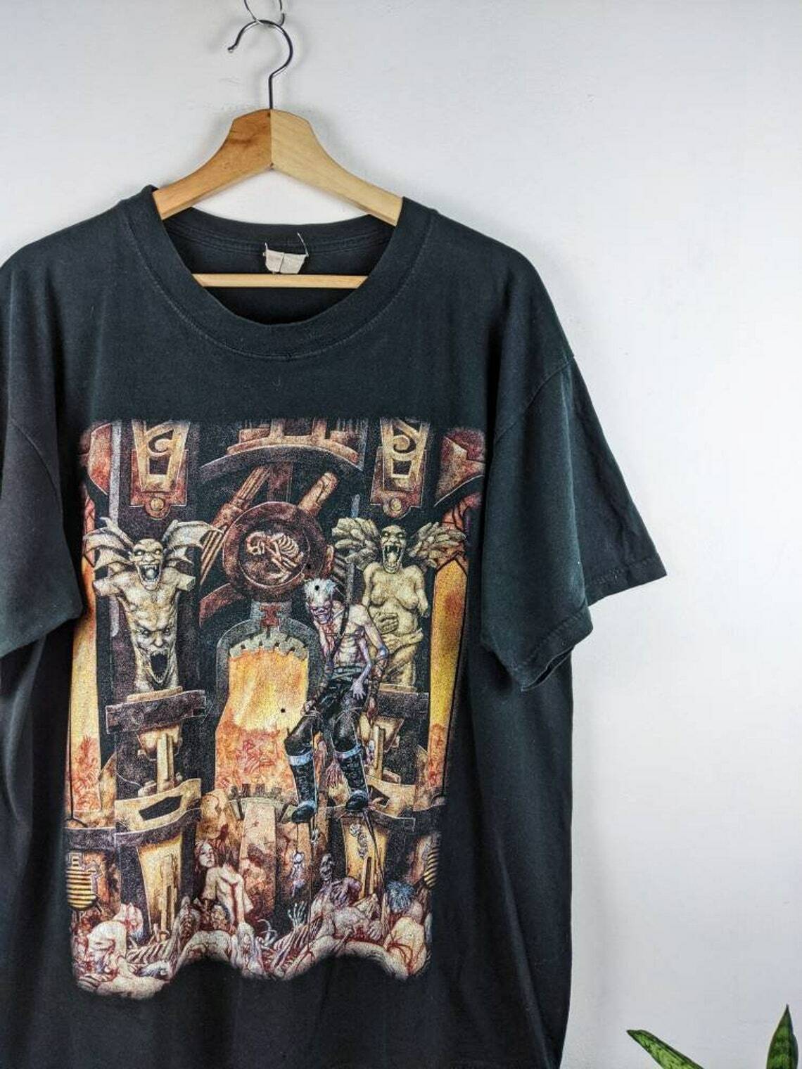 Vintage Cannibal Corpse Merch T-shirt 90s Live Cann..… - Gem