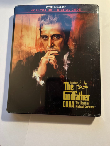 The Godfather, Coda: The Death of Michael Corleone 4K Steelbook ...