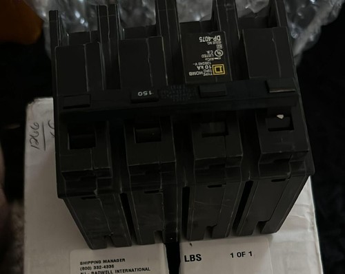 Square D HOM2150 150 A Miniature Circuit Breaker for sale online | eBay