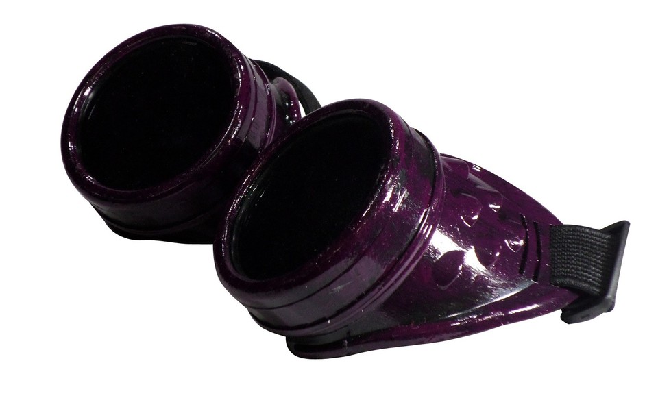 Cyber Goggles Steampunk Welding Goth Cosplay Vintage Goggles - Rustic ...