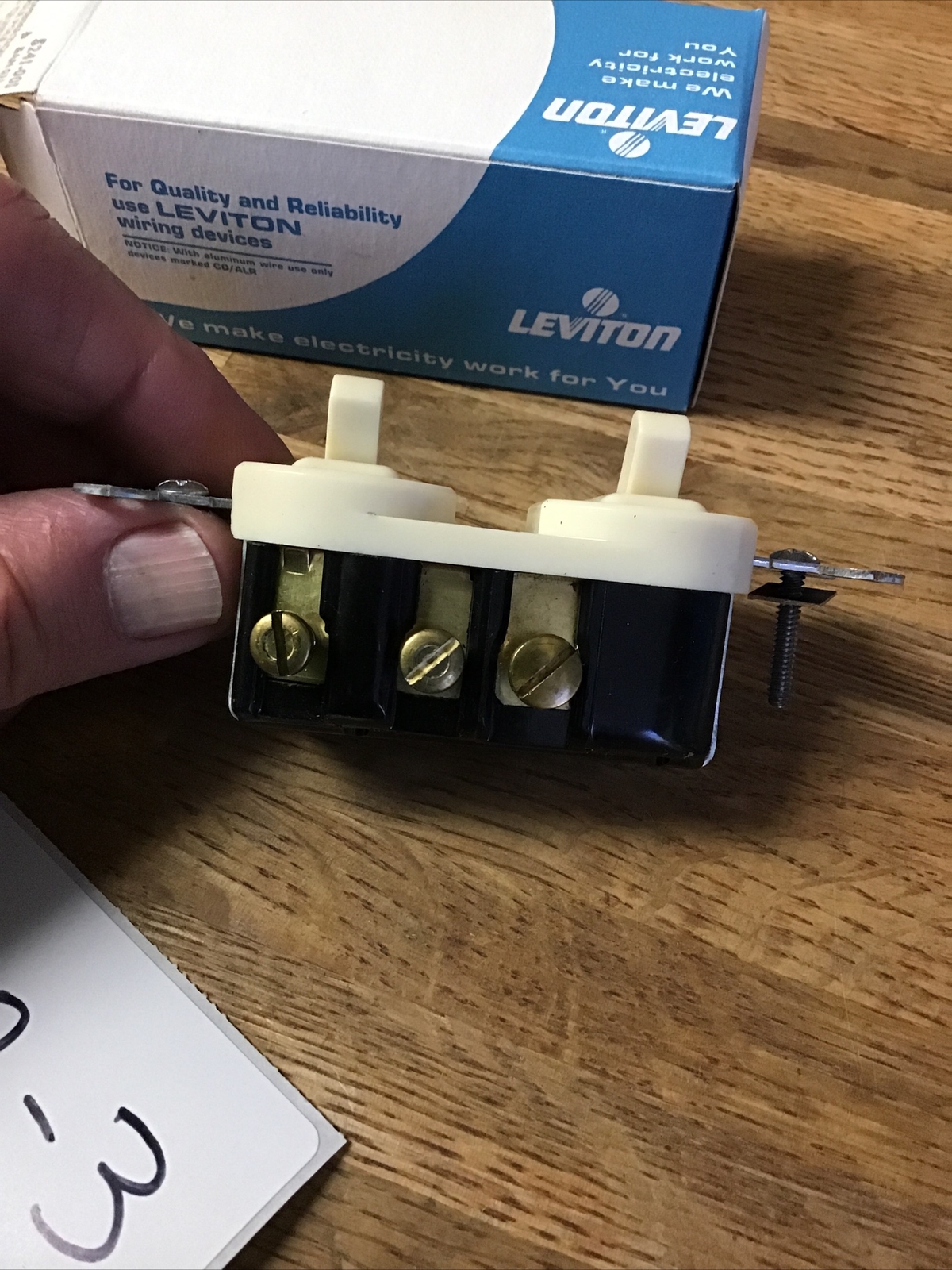 Leviton Ivory Dual Stack Light Switch Duplex Toggle 1Single Pole 1 ...