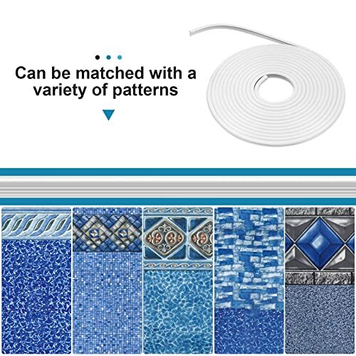 60Ft Roll Swimming Pool Liner Lock for Above-Ground and In-Ground ...