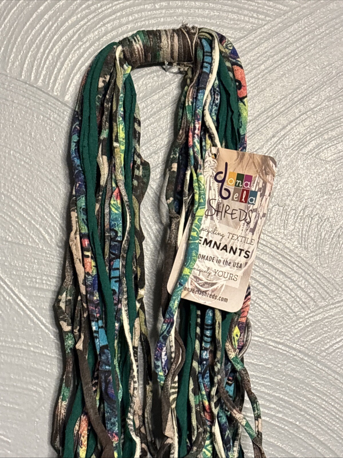Dona Bela Shreds Handmade Textile Remnants Neck Wear Accessories | eBay