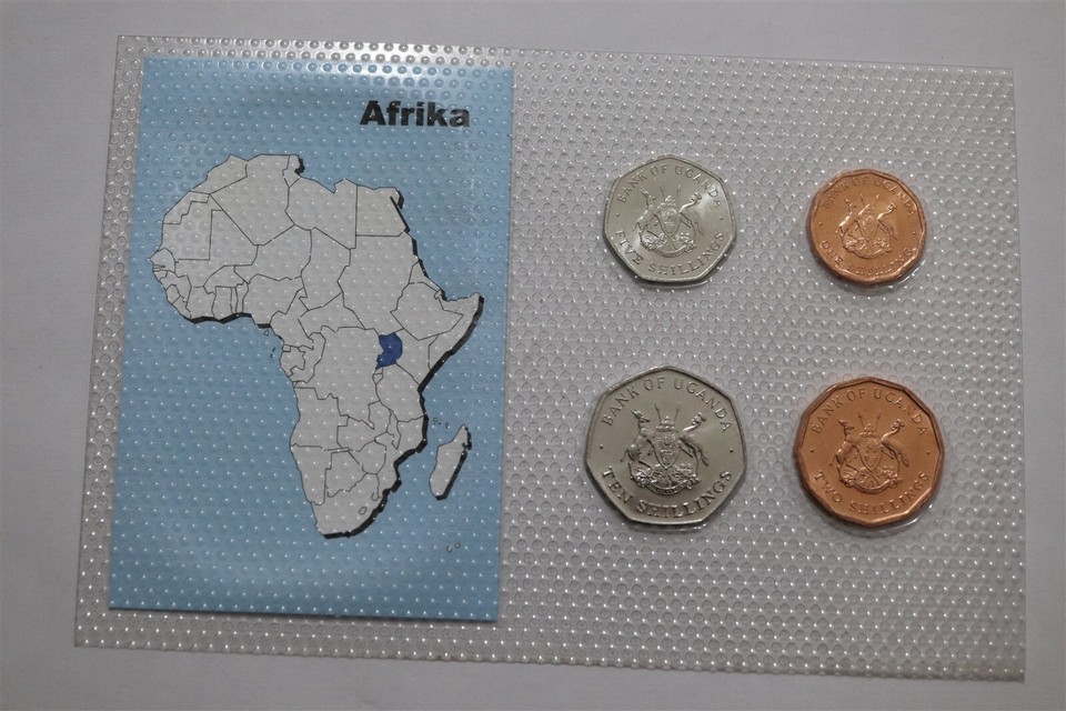 🧭 🇺🇬 UGANDA SEALED MINT SET B68 #79 | eBay UK
