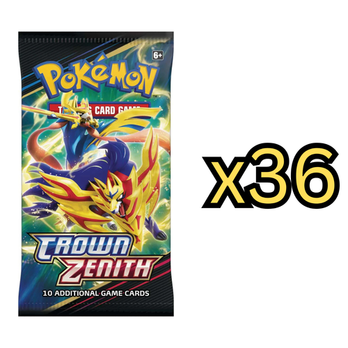 Pokemon TCG - Crown Zenith Booster Packs - Lot of 36 | eBay