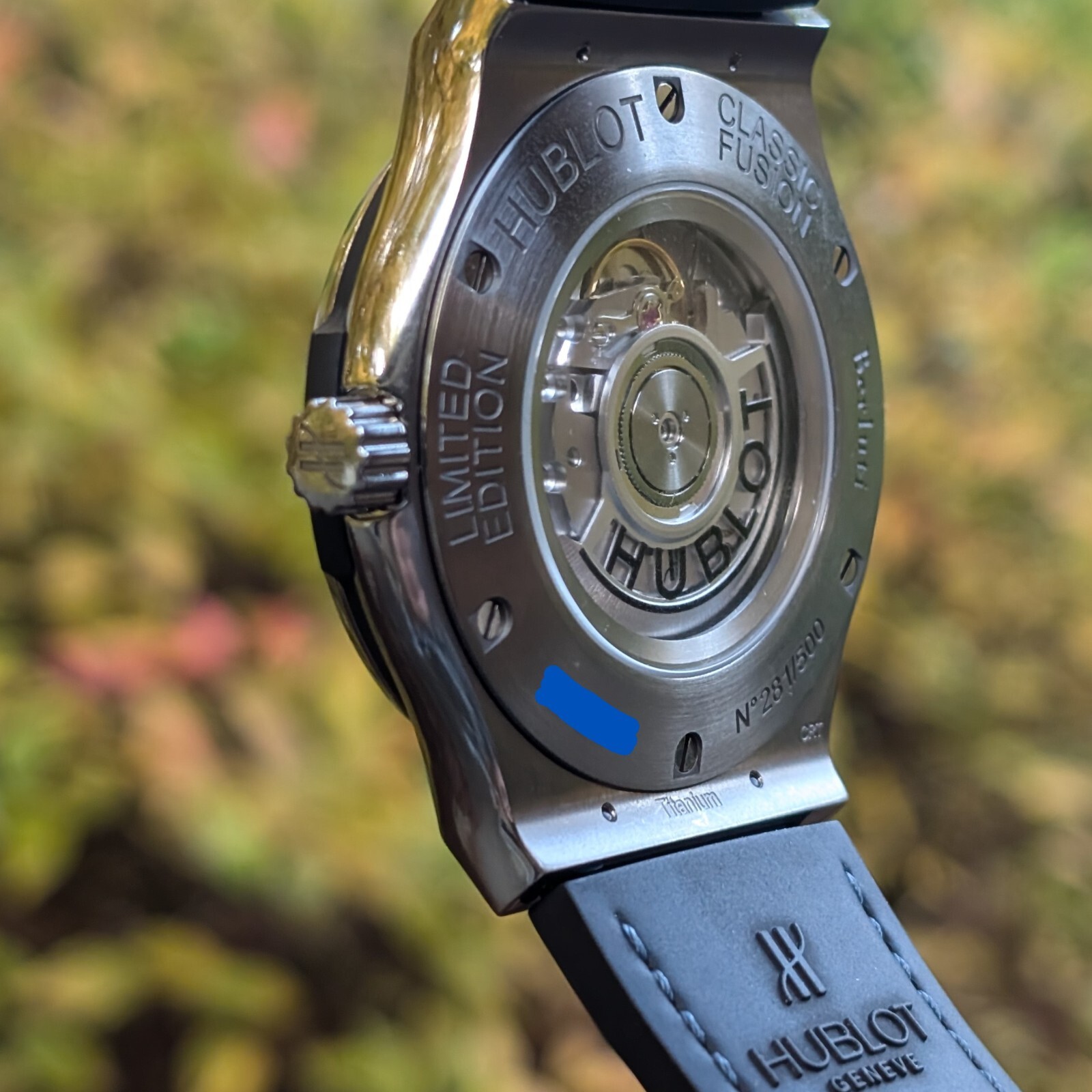 Hublot Classic Fusion Berluti Blue Scritto 45mm 511.NX.050B.VR.BER16 ...