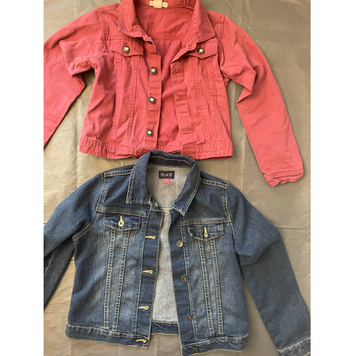 2 Jean jackets girls size 10/12 | eBay
