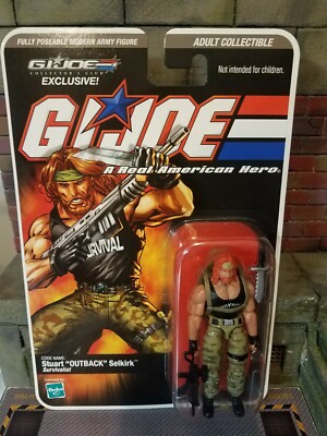 GI JOE ~ 2008 OUTBACK ~ MOC MOSC ONLINE EXCLUSIVE DTC ~ 100% & CARD ...