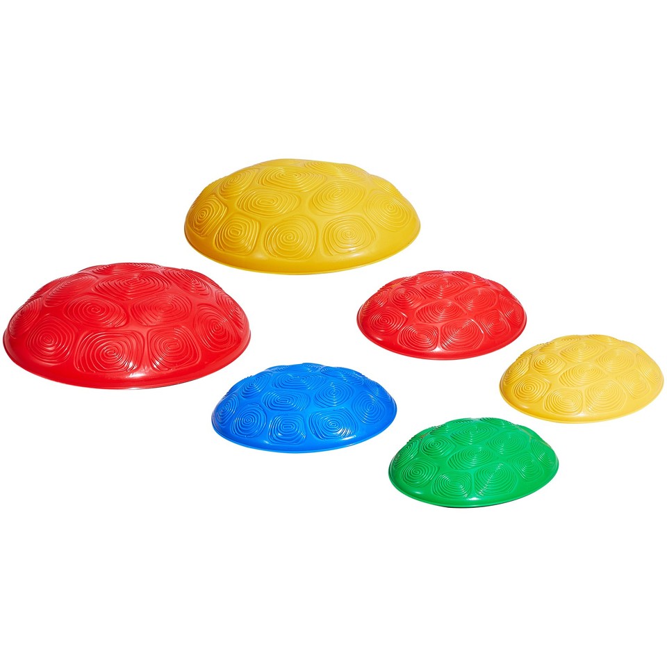 Kids Balance Stepping Stones Sensory Obstacle Course 6 PCS Sea Turtle ...