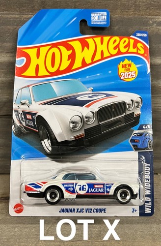 New Hot Wheels JAGUAR XJC V12 COUPE Wild Widebody White Wide Body | eBay