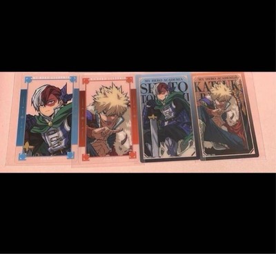 My Hero Academia Katsuki Bakugo Shoto Todoroki Izuku Midoriya Clear ...