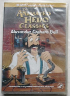 Animated Hero Classics- Alexander Graham Bell (DVD, 2008) 728338901119 ...