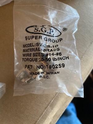 Lot Of 15 Coax Ground Blocks RG6 RG59 TV F Type Female Cable CATV 1GHZ ...