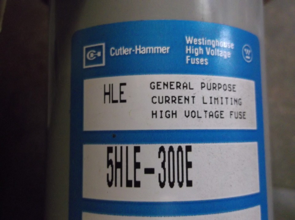 WESTINGHOUSE CUTLER HAMMER 5HLE-300E 5980C35G01 FUSE 5.5 KV 300E AMP ...