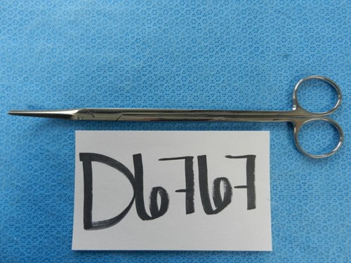 D6767 Weck Boettcher Curved ENT Surgical Tonsil Scissors Approx. 21.5cm ...