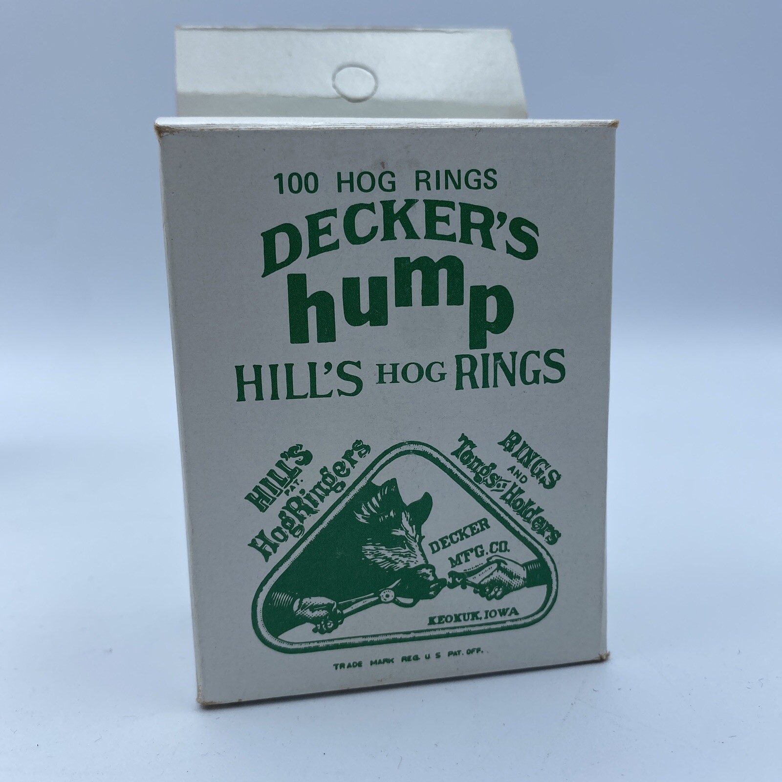 Vintage Deckers Hill Ringer and Hog Rings | eBay