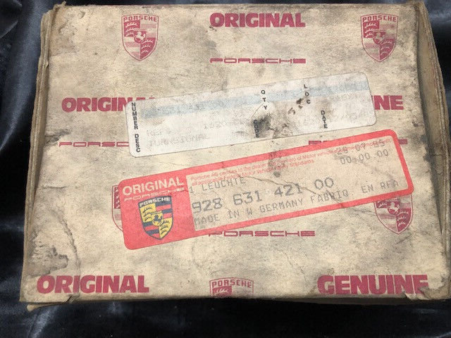 Porsche 928 1978-86 right side lens & directional NOS Porsche parts ...