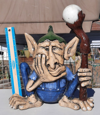 Rare Jerome the Hairless Troll Figure Ceramic Troll | eBay